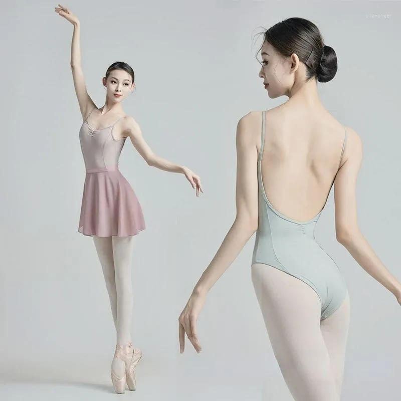 High Quality Gymnastics Leotards For Women Versatile Back Stage Dance ...