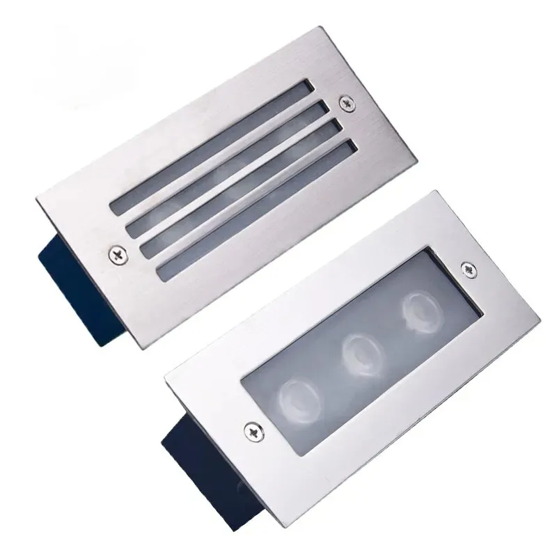 DHgate.com:3W Aluminum Recessed LED Step Stair Light, AC85-265V ...