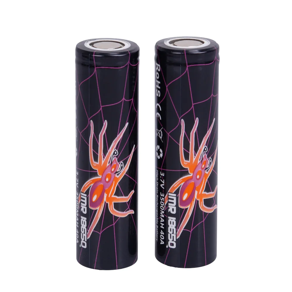 18650 Batteries: High Quality Black IMR 18650 Battery 3500mAh 40A ...