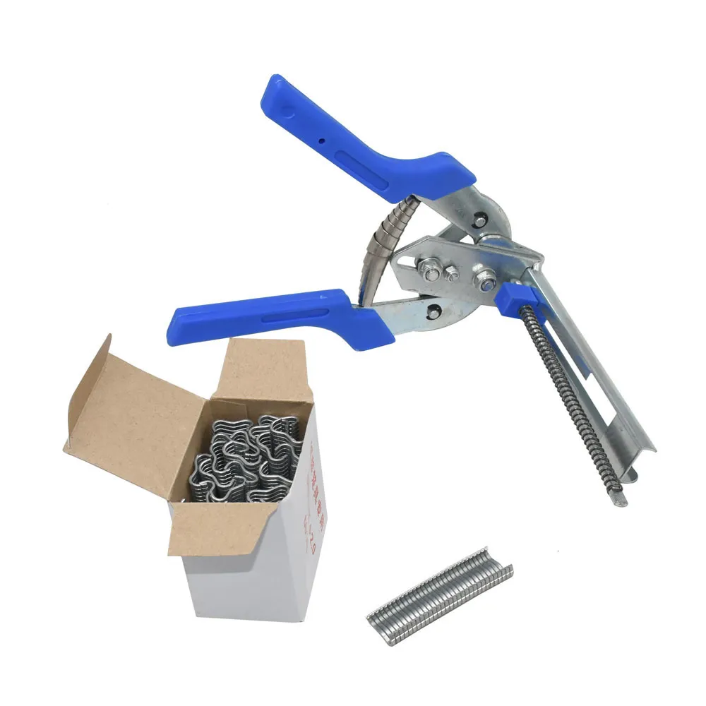 Hog Ring Pliers Kit - Heavy Duty Fencing Tool with 600 M Clips for ...