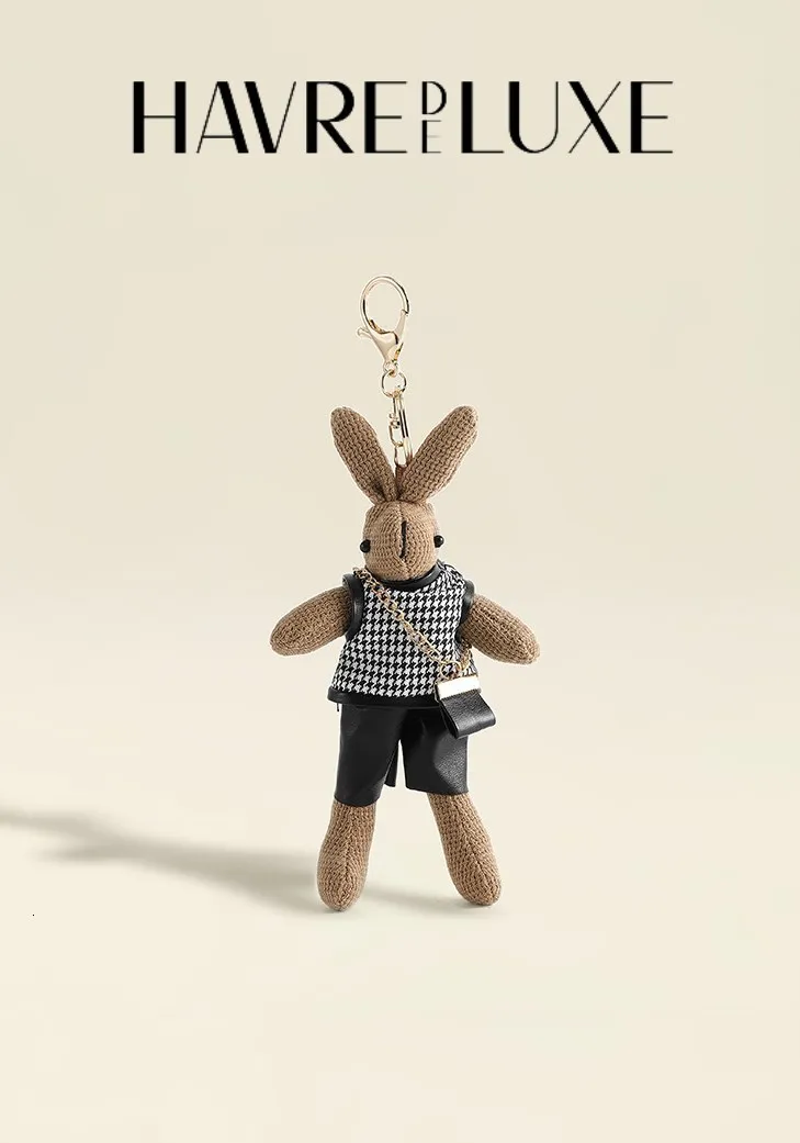 DHgate.com:Plush Keychains, HAVREDELUXE Bag Ornaments, Trendy Rabbit ...