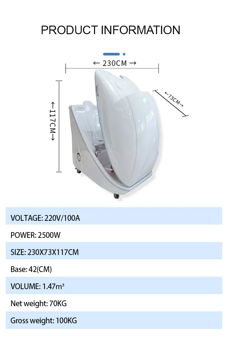 Infrared Sauna Dome For Home Spa: Ozone Therapy, Slimming, Portable ...