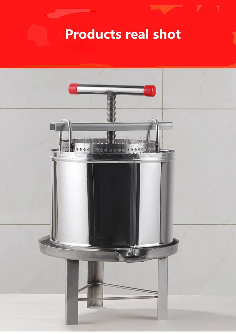 Manual Honey & Wax Press: Fully Enclosed Machine for Paraffin & Honey ...