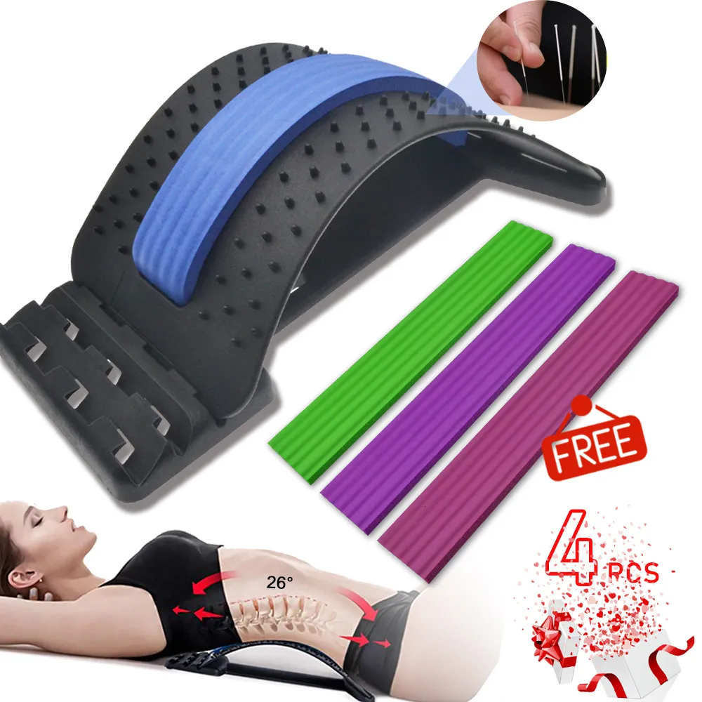 Portable Back Massager Stretcher: Lightweight Spinal Support For Lumbar ...