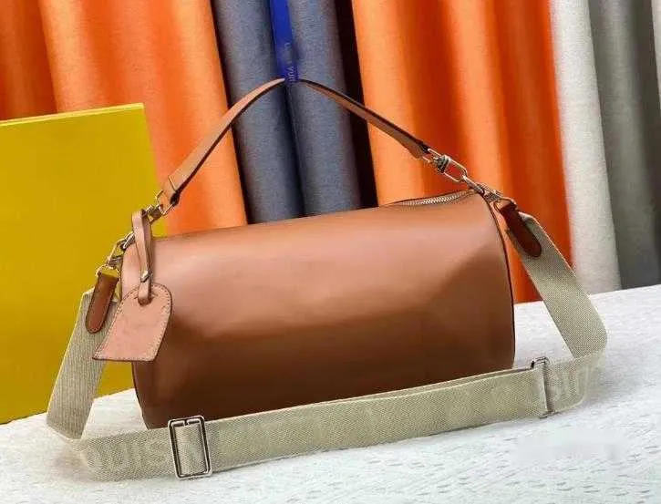 Luxury Designer Soft Satchel With Polochon Cylinder And Lvity Viton ...