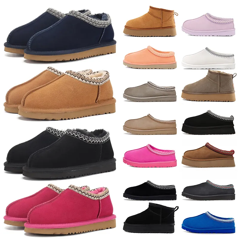 Tazz Tasman Slides Ultra Mini Platform Snow Boots Women Slip On Les ...