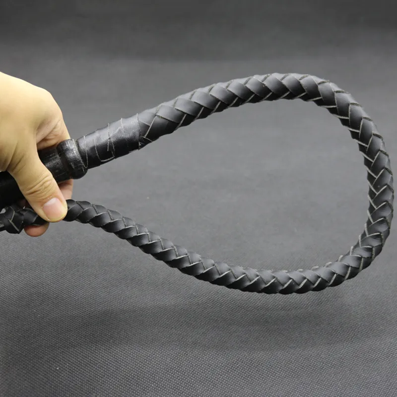 Premium Horse Riding Crop - Cowhide Leather Whip, Long Equestrian ...