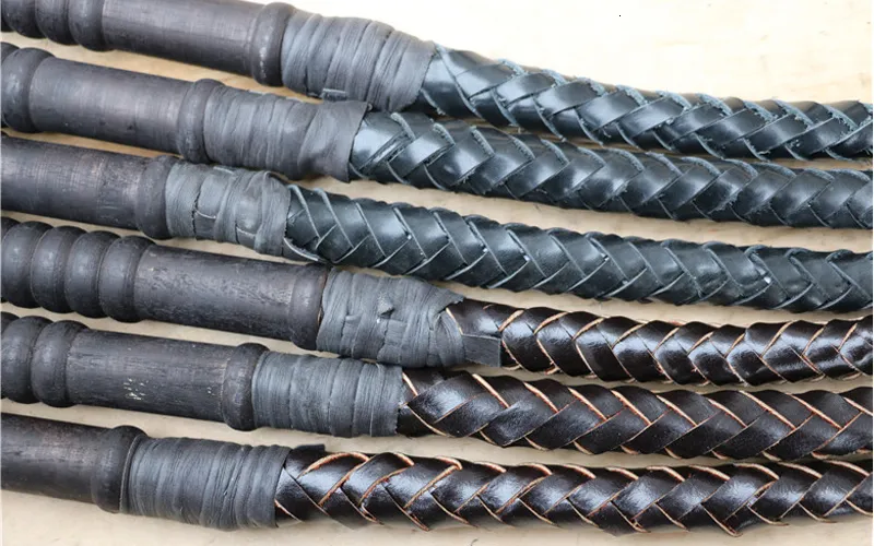Handmade Cowhide Leather Riding Crops 27.56'' & 31.5'' 70 cm & 80 cm ...
