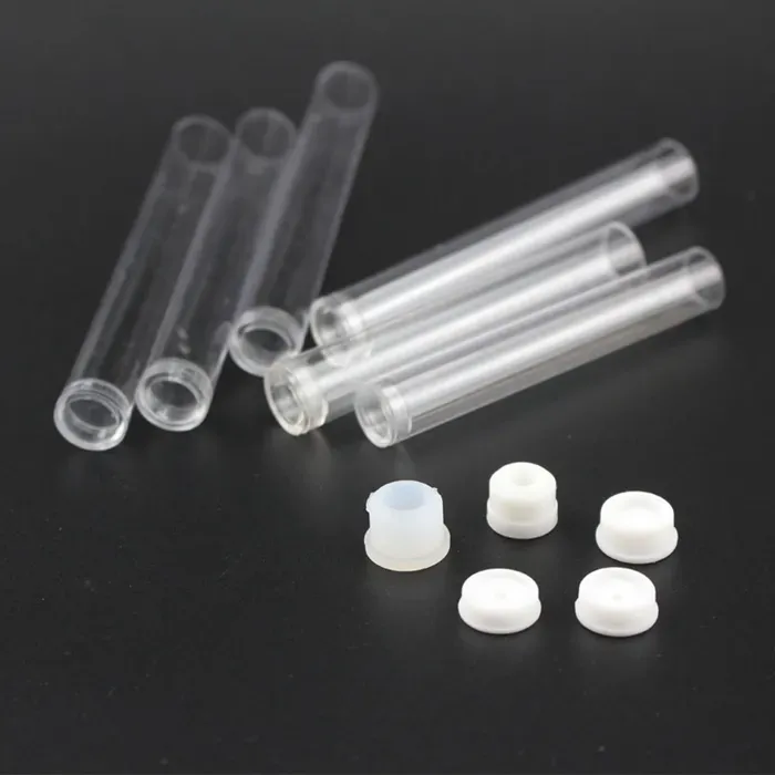 1ml Clear Plastic Cartridge Tubes | Vaporizer Glass Cartridge ...