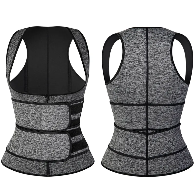 Arm Shaper Waist Trainer Body For Women Plus Size 2 Straps Steel Bones ...