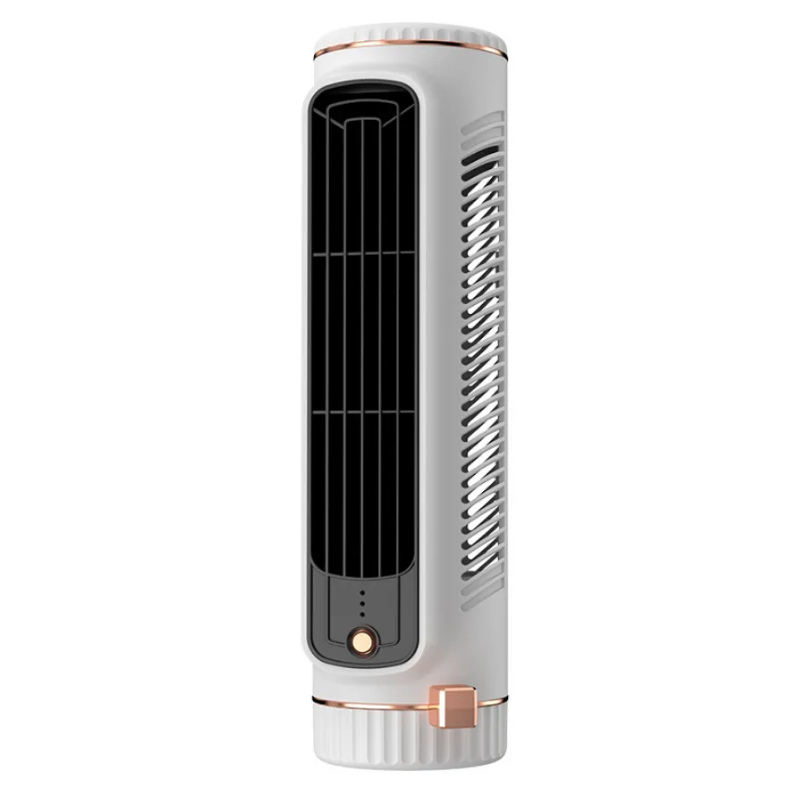 Portable AC Cooling Fan Rechargeable USB Fan: Bladeless Tower Fan For ...