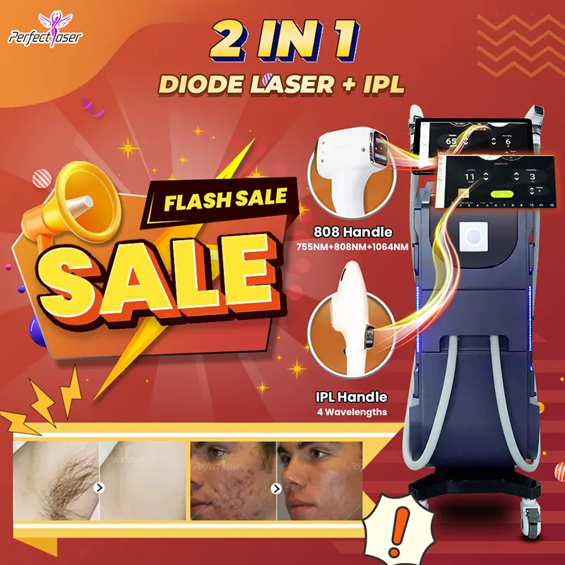 2023 Vertical Diode Laser For Beauty Salons IPL Laser Epilator With 42 ...