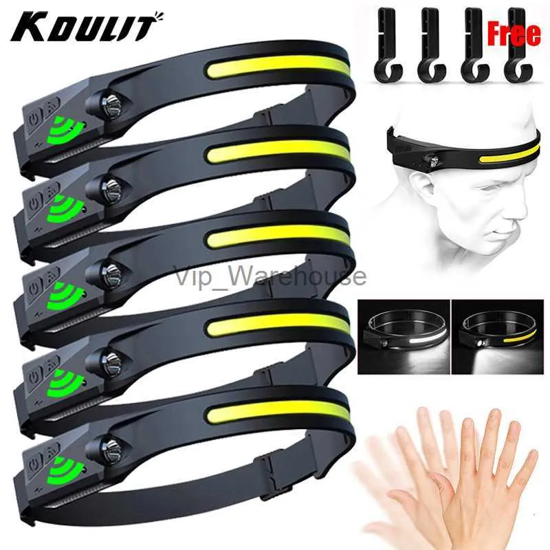 DHgate.com:Rechargeable LED Sensor Headlamp: USB-Powered Head ...