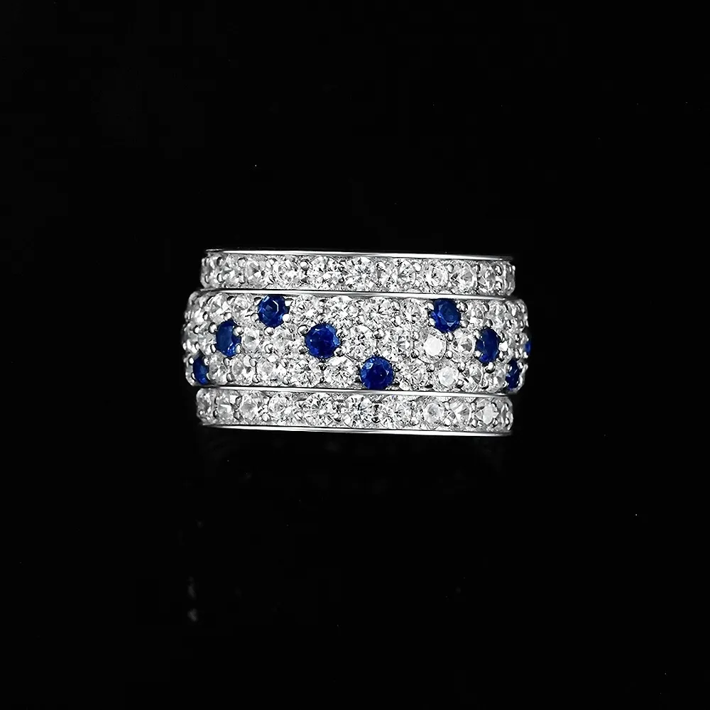 Deepika Padukone Wedding Ring Wong Rain 18K Gold Plated Luxury 925 ...