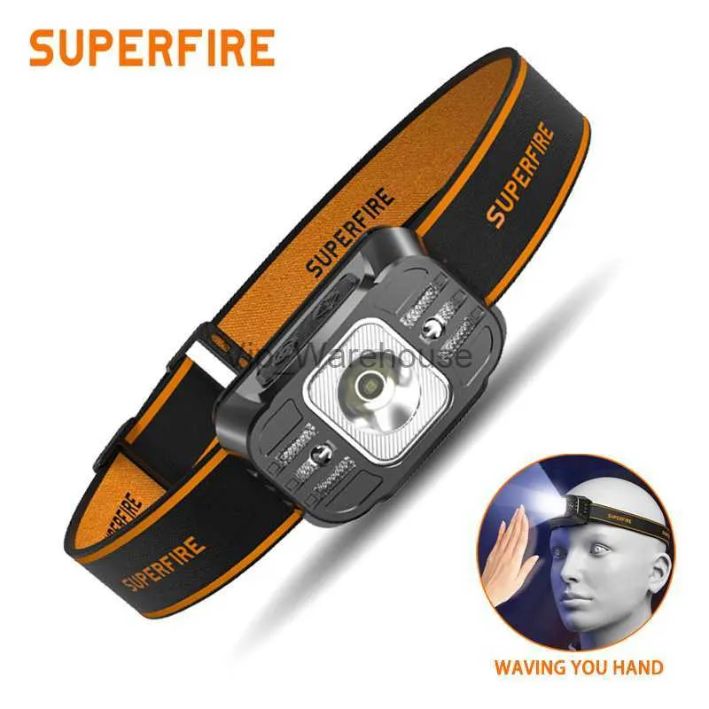 Mini LED Headlamp: Super Bright Rechargeable Head Light with USB-C ...