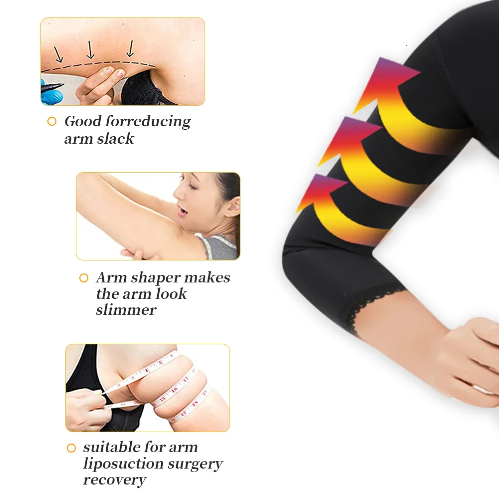 Compression Arm Shaper Top - Post-Surgery Support, Slimming Shapewear ...