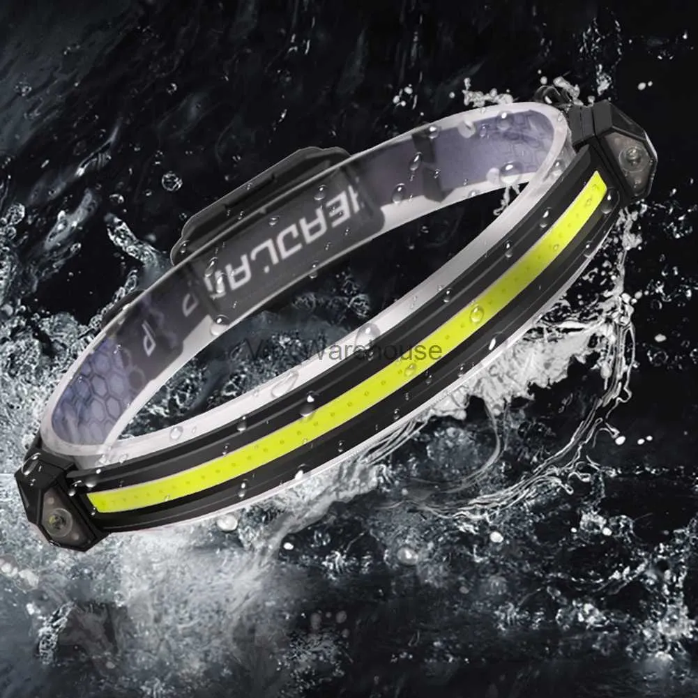 DHgate.com:XPE+COB LED Headlamp, 600 Lumens, Type-C USB Rechargeable ...