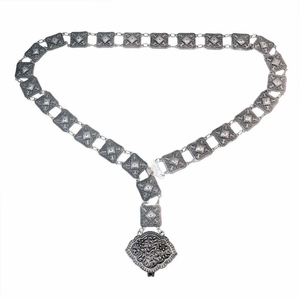 Vintage Style Turkish Gypsy Plated Alloy Belly Waist Chain for Women 30 ...