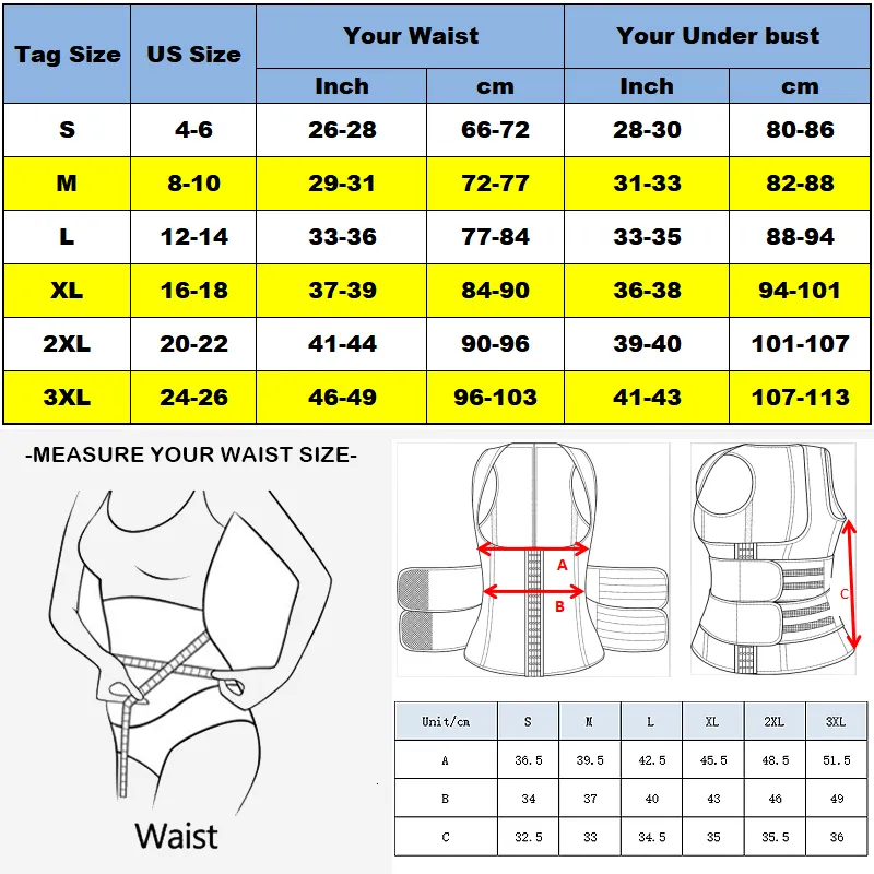 Arm Shaper Waist Trainer Body For Women Plus Size 2 Straps Steel Bones ...