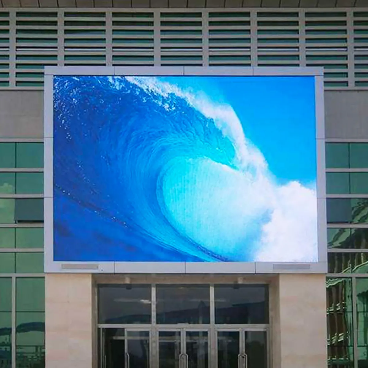 High Refresh Rate P5 Seamless Outdoor Fixed Installation LED Display ...