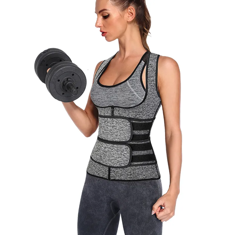 Arm Shaper Waist Trainer Body For Women Plus Size 2 Straps Steel Bones ...