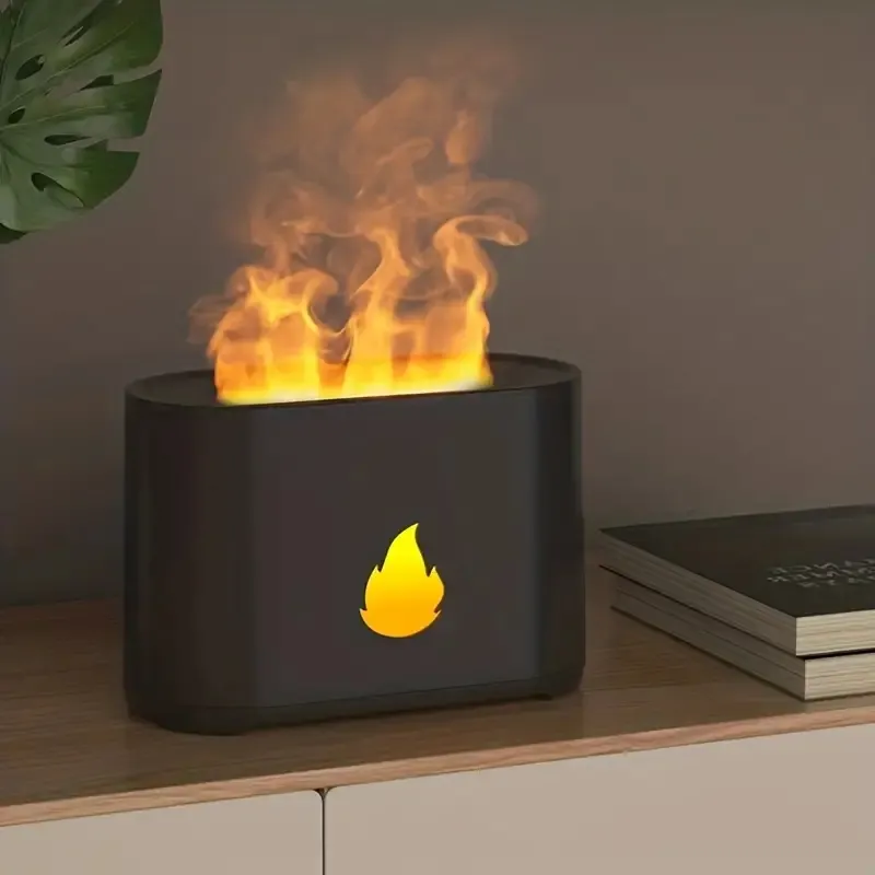 DHgate.com:Mini Humidifier with Color Changing Flame Atmosphere Night ...