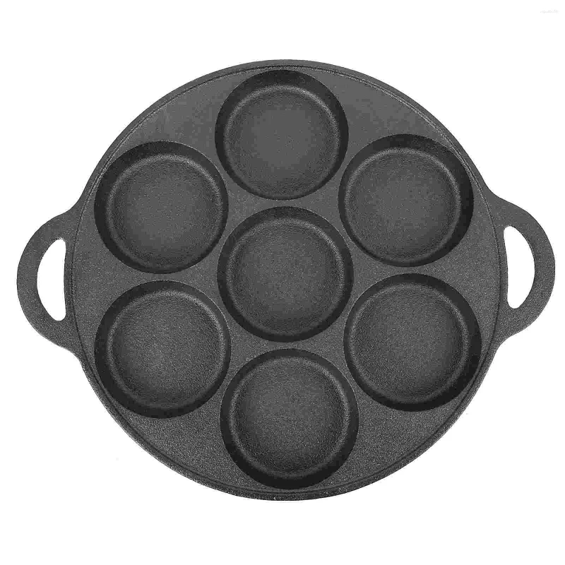Induction Cast Iron Snail Pan, Oyster Egg Frying Casting Kitchen ...