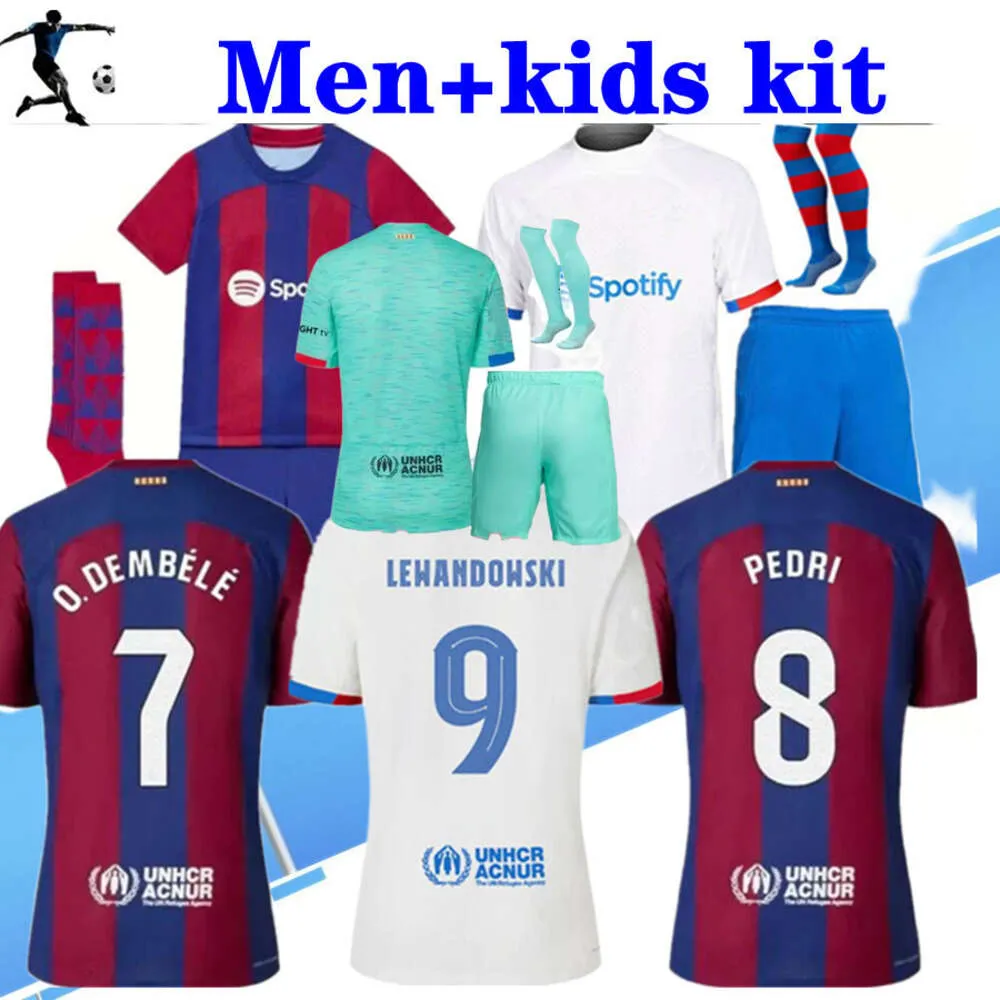 2024 Kits Kids Soccer Jerseys VITOR ROQUE, PEDRI, GUNDOGAN, ARAUJO ...