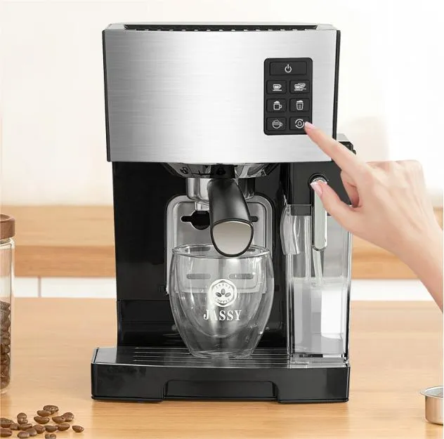 Electric Italian Espresso Maker 20 Bar High Pressure Coffee Machine 1 ...