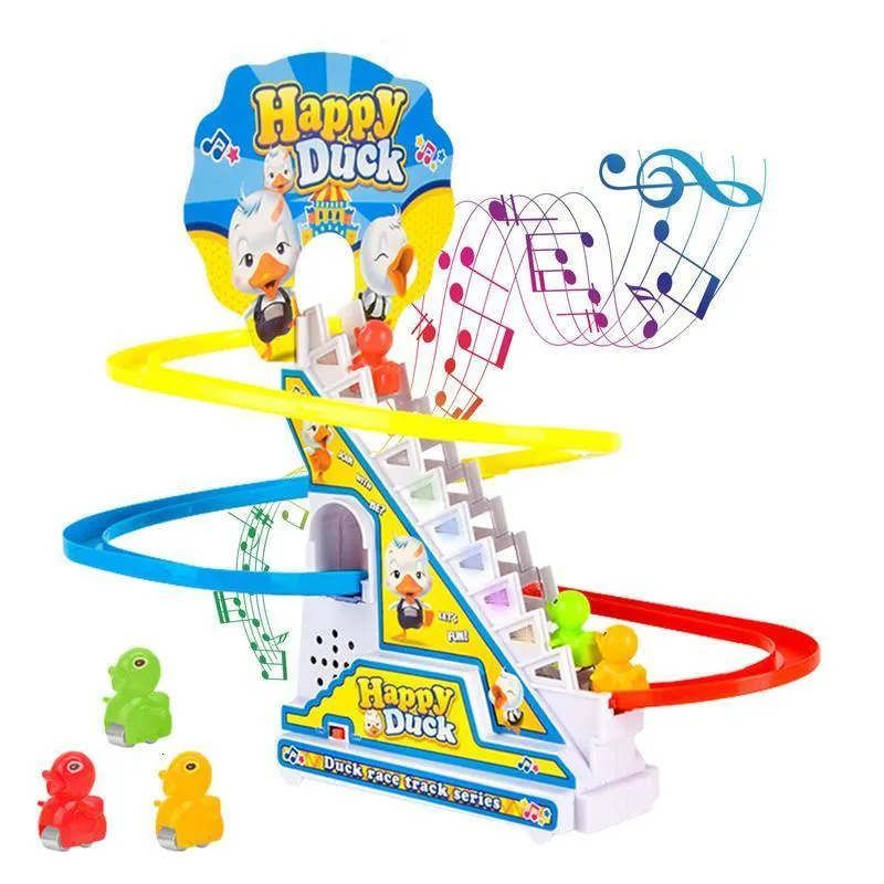 ElectricRC Animals Funny Baby Toys Electric Duck Track Slide Ducks ...