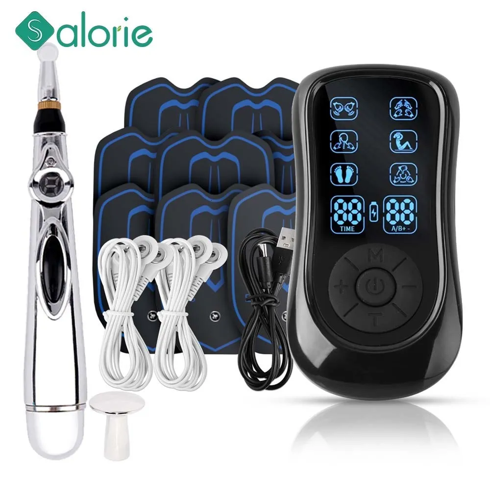 Portable TENS Unit Muscle Stimulator - Electric Acupuncture Pen, EMS ...