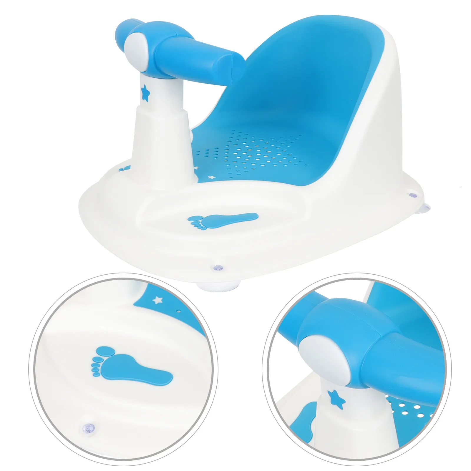 Infant Bath Chair Supportive Baby Bath Seat With Non Slip Design For ...