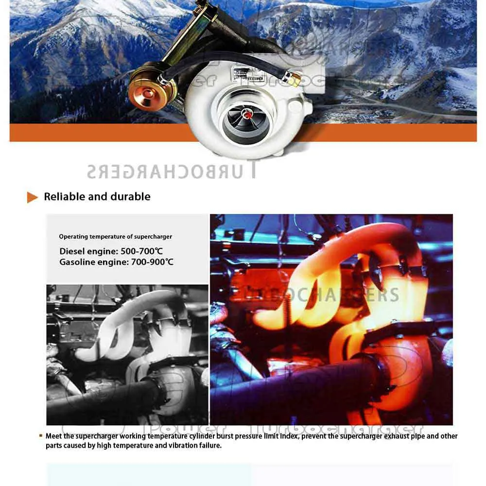 DHgate.com:High-Performance Turbocharger Upgrade - F55V RHF55V Billet ...