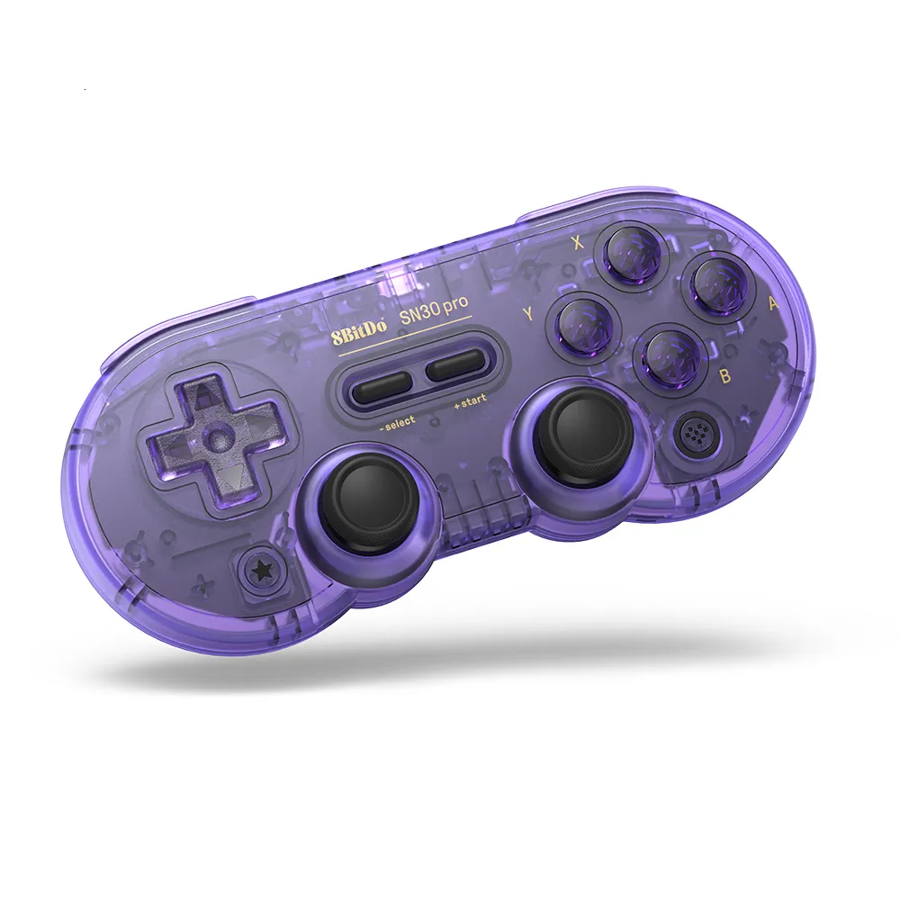 Game Controllers Joysticks 8Bitdo SN30 Pro GB/SN Wireless Bluetooth ...