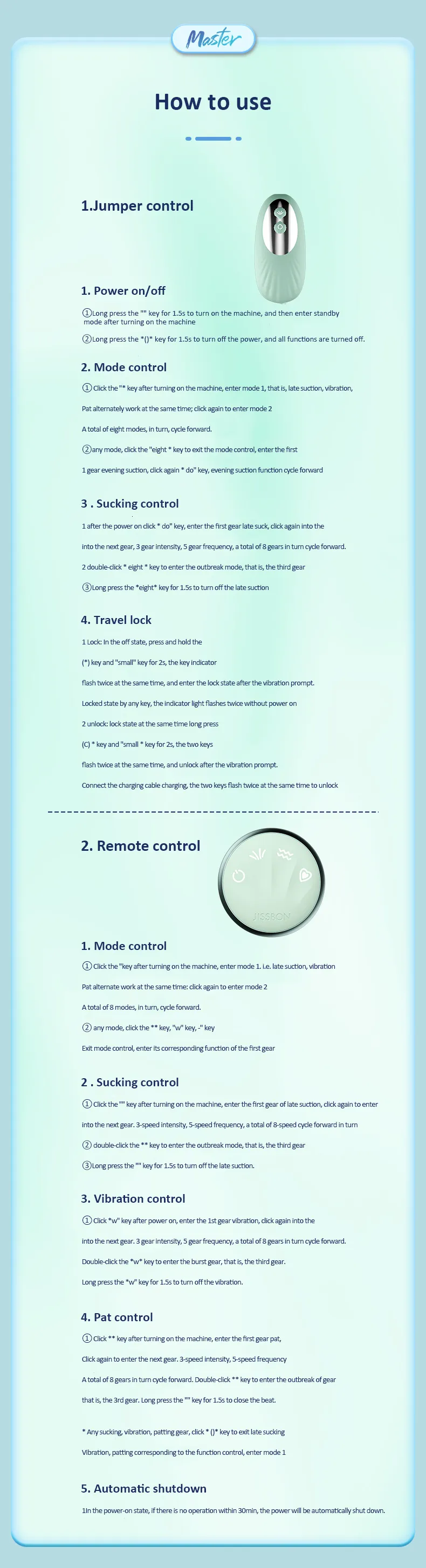 Wearable Remote Control Vibrator Hands Free Stimulation With Adjustable ...