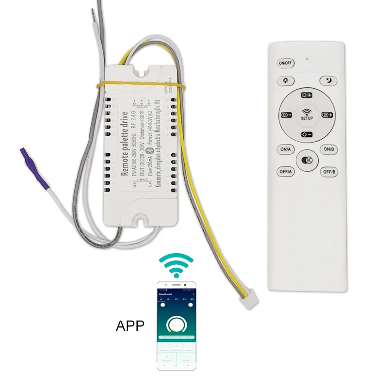 Smart LED Driver: APP & Remote Control, Dimmable & Color-Changing ...