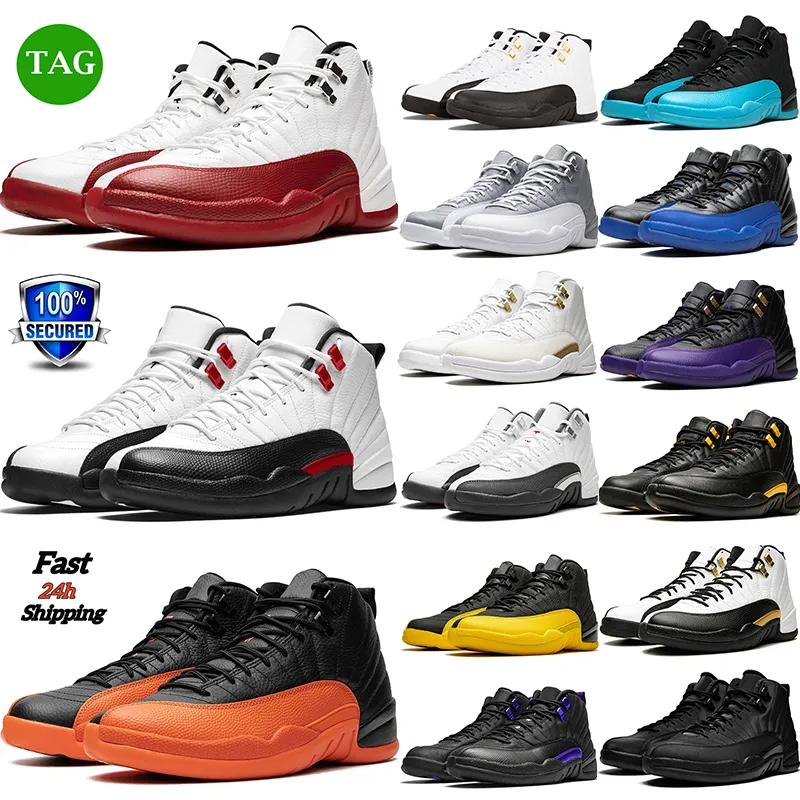 Mens Jumman 12 Basketball Shoes Black/Red Taxi, Stealth Floral, Orange ...