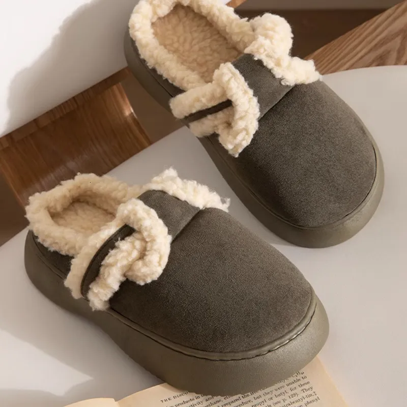 Warm Fluffy Slippers for Women - Cozy Fur Slides, Indoor Outdoor Mules ...