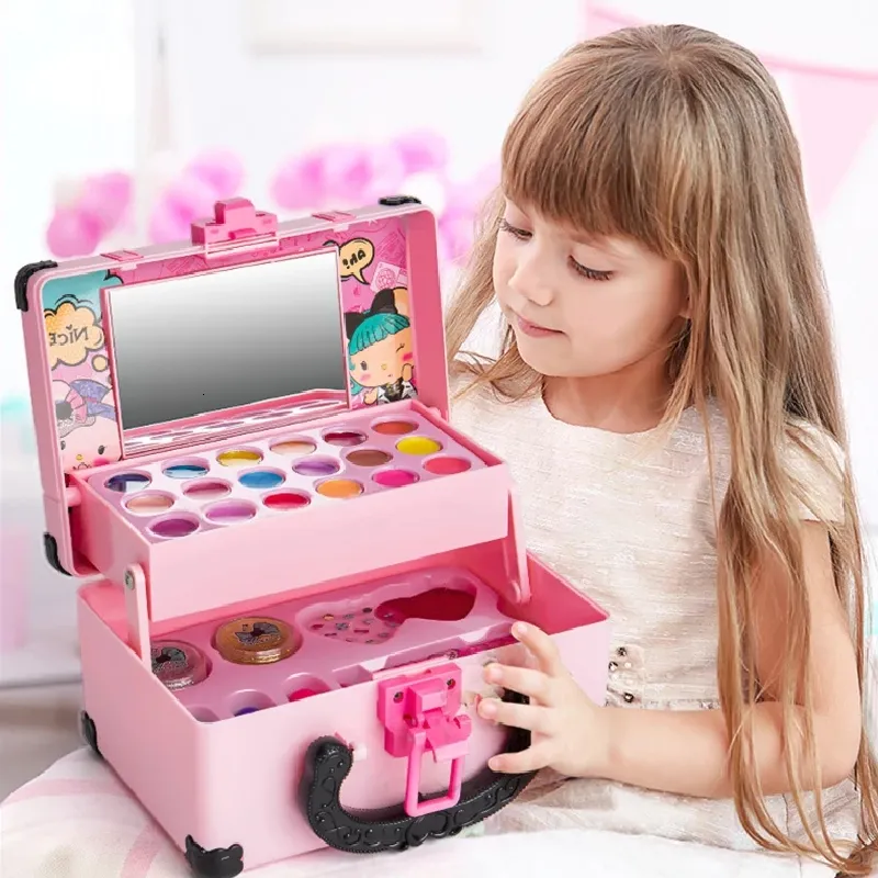 DHgate.com:Kids Washable Makeup Kit - Halloween Play Cosmetics Set for ...