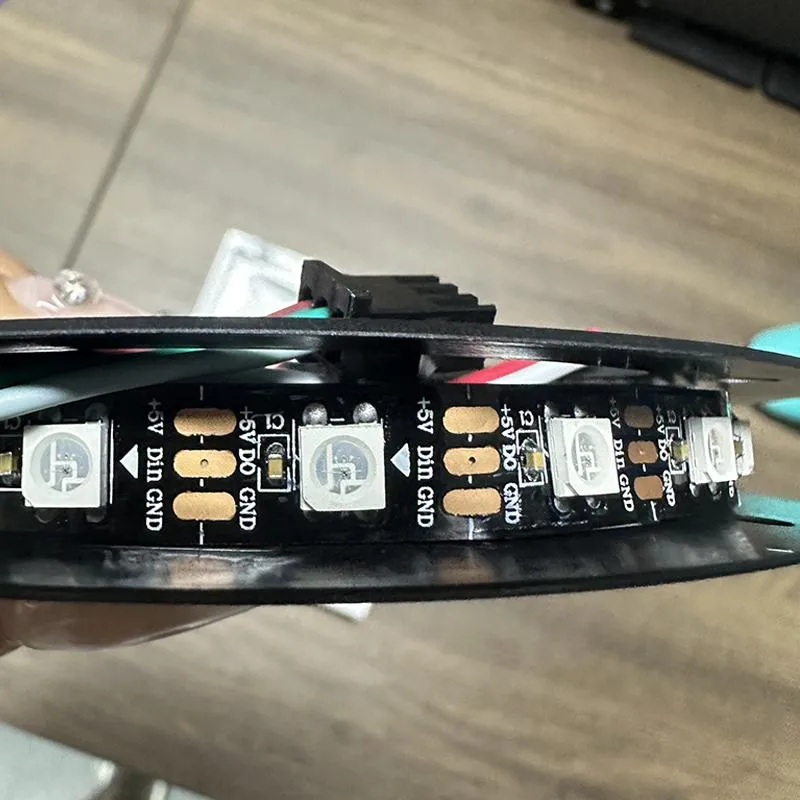 WS2812B LED Strips Individually Addressable RGB LED Strip Light /M /M ...