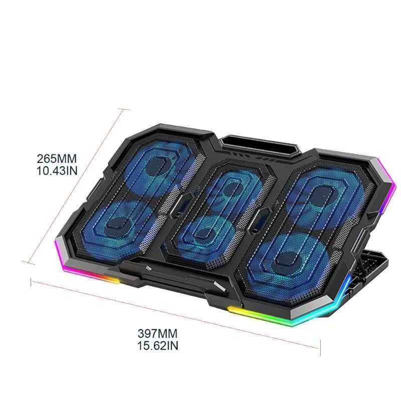 Computer Cooling Pads Laptop Stand And Cooler: Adjustable Notebook ...