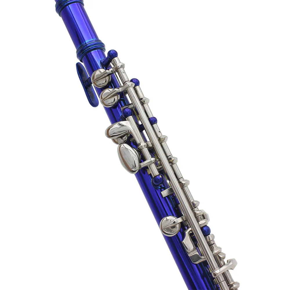 DHgate.com:Piccolo Woodwind Half Flute with 16 Holes and E Key, White ...