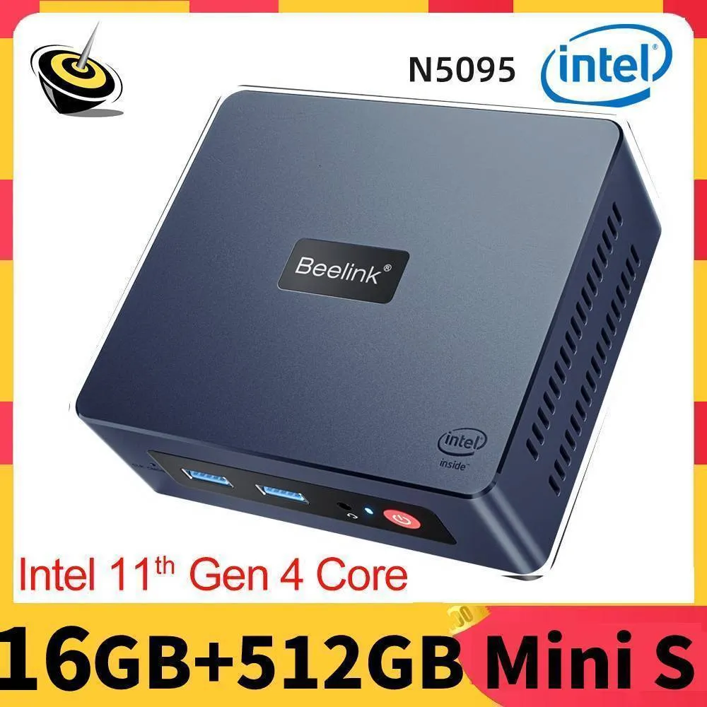 DHgate.com:Beelink Mini S Win 11 Mini PC Intel 11th Gen Jasper Lake ...
