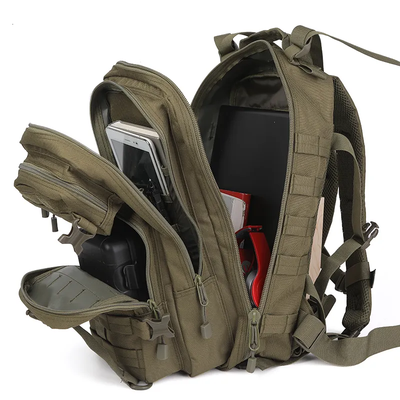 30L Tactical Backpack - Men's Military Hiking Rucksack, Waterproof ...