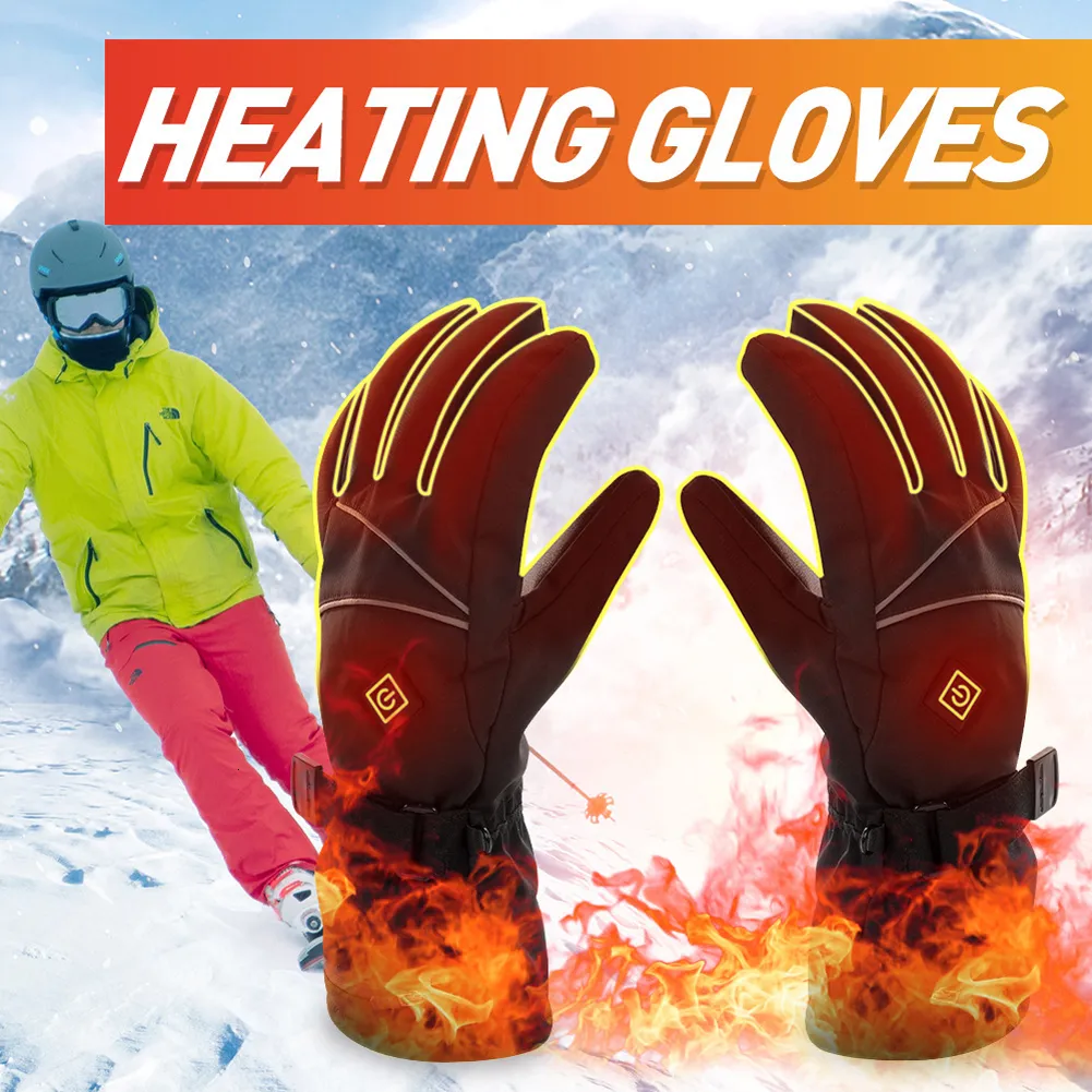 DHgate.com:Heated Ski Gloves Winter Cycling Multifunction Thermal USB ...