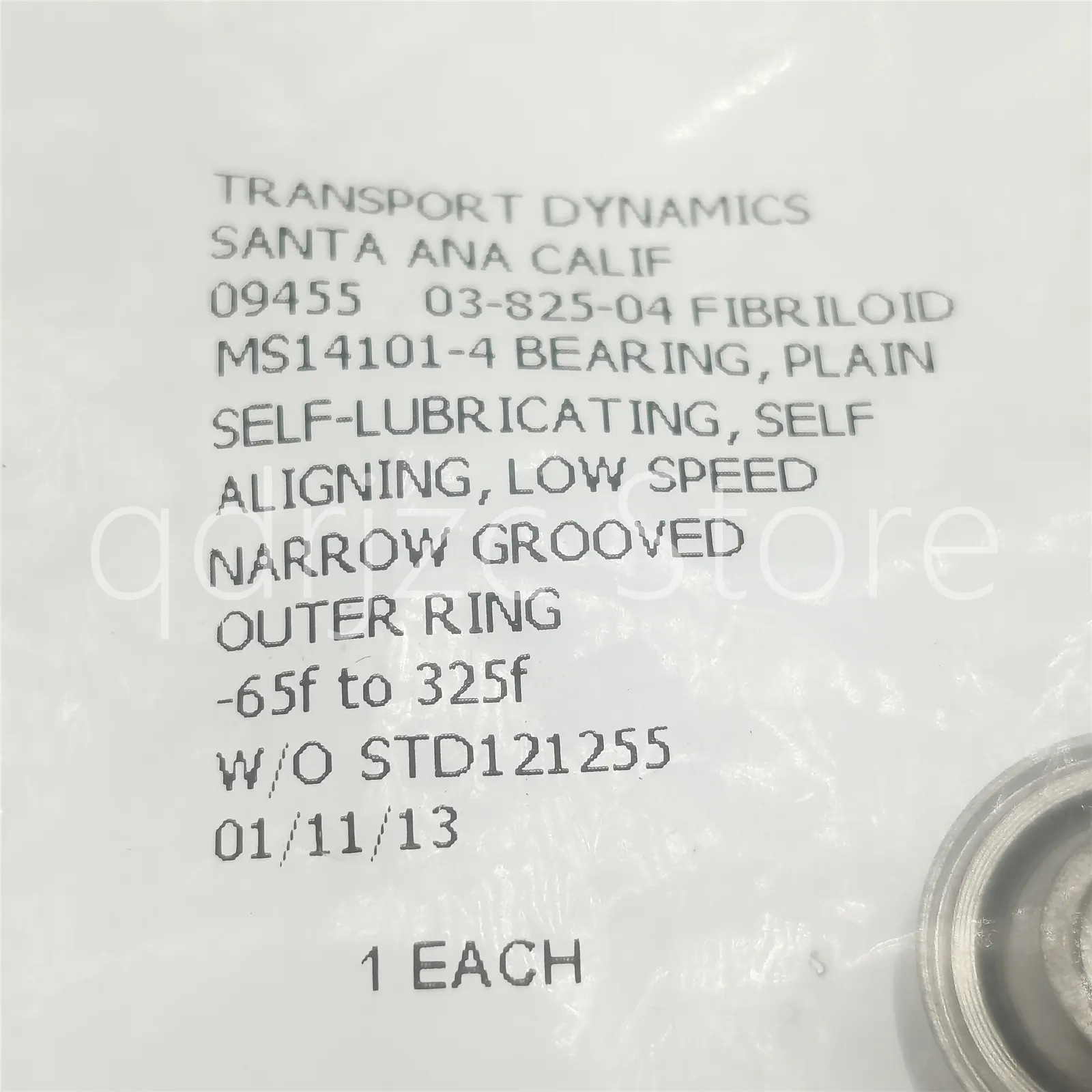 RBC Havacılık Çubuğu Uç MS14101 4 6.35mm X 16.667mm X 8.71mm 2024 Yi ...