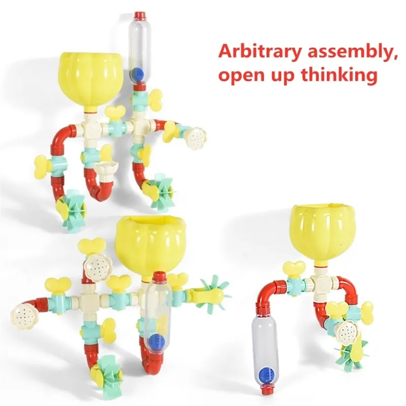 DHgate.com:Bath Time Fun: Colorful Rotating Spray Water Pipe Toy with ...