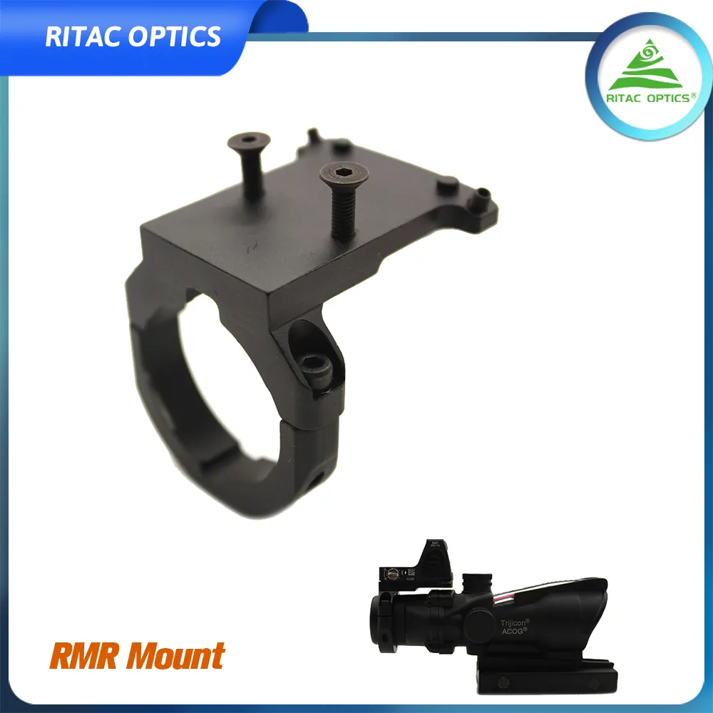 Tactical RMR Red Dot Sight Mount For AR15 M4 ACOG Riflescope Ruggedized ... Tactical RMR Red Dot Sight Mount For AR15 M4 ACOG Riflescope Ruggedized ...