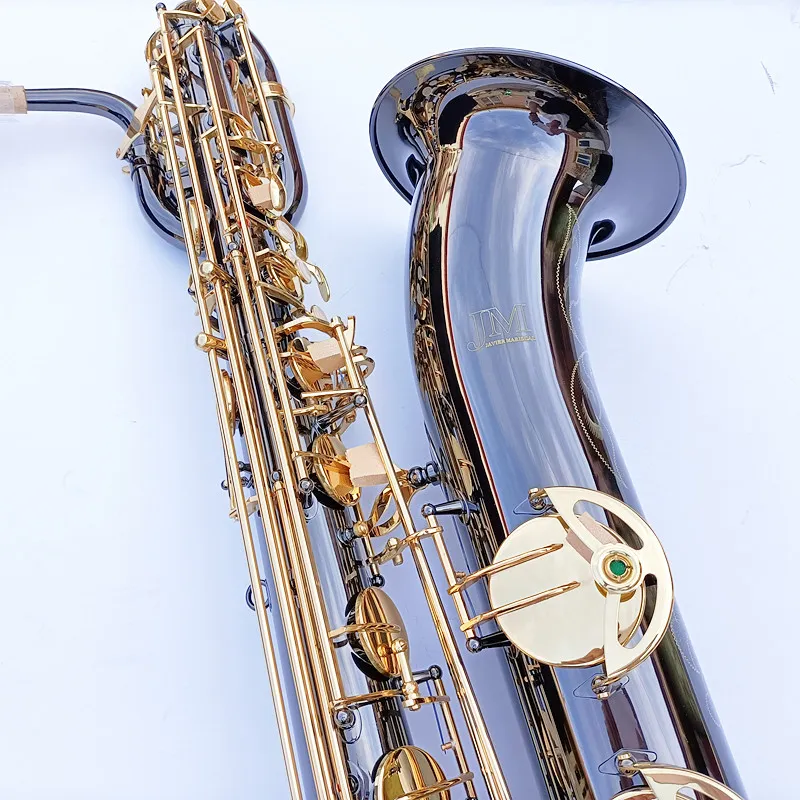 DHgate.com:High Quality E Flat Baritone Saxophone, Brass Black Nickel ...