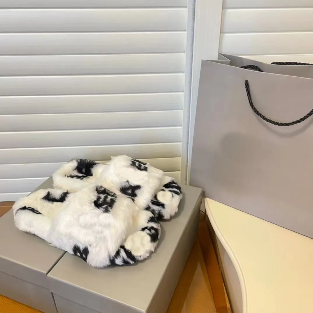 Designer Wool Slides: Luxe & Comfy Womens Sandals With Fuzzy Flip Flops ...